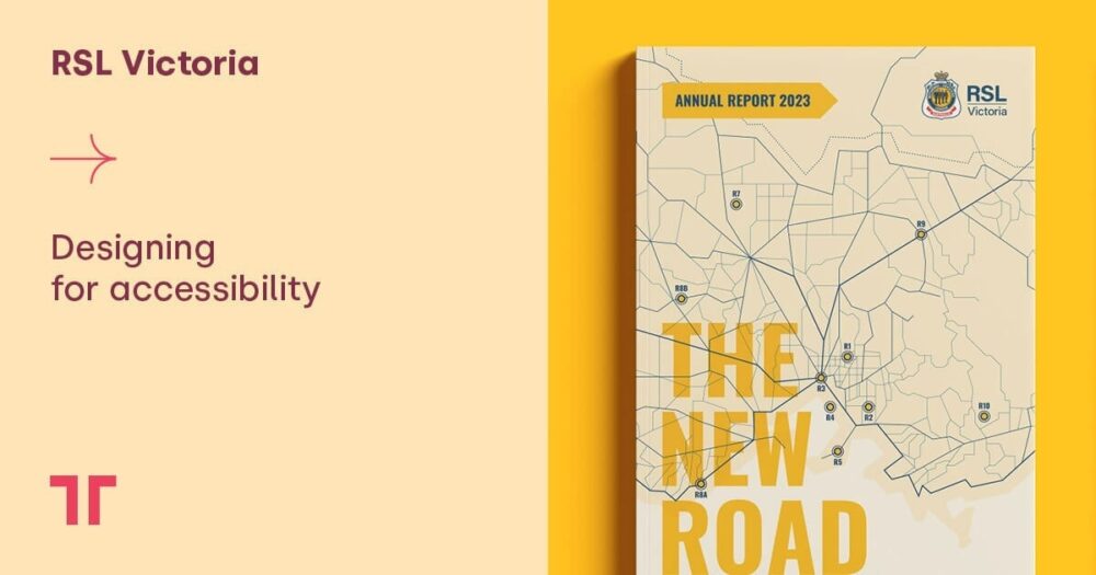 RSL Victoria: Designing for Accessibility | Case Study | Thirst ...