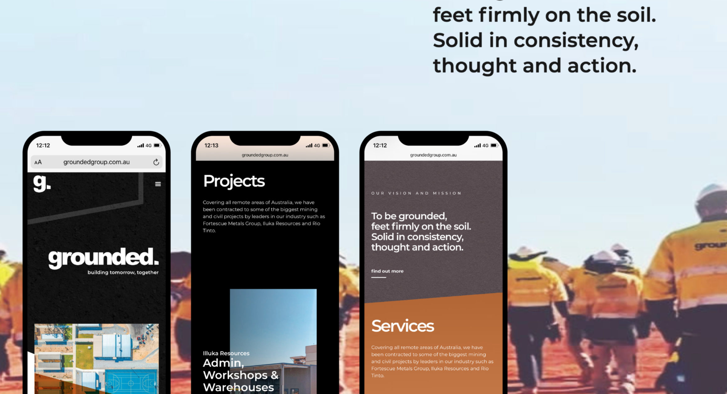 Grounded Construction Group | Thirst Creative